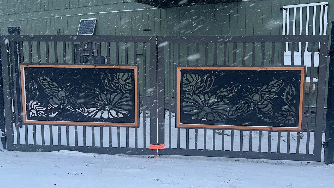 Driveway Gates :: Spring - West Coast Custom Gates