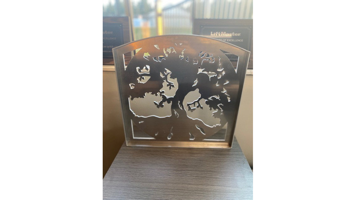 CNC Art :: Tree of Life w/Butterflies - West Coast Custom Gates